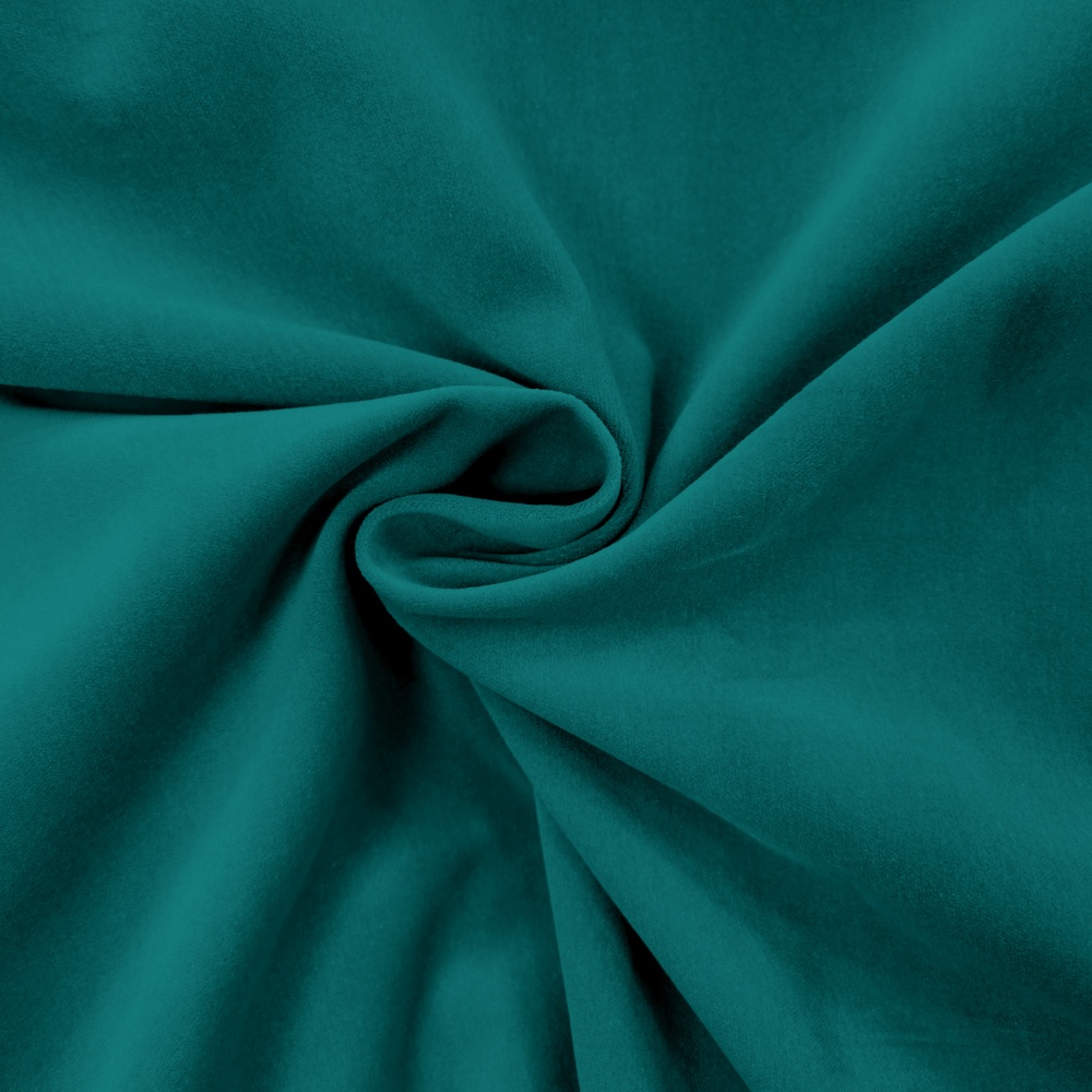 100% Cotton Velvet Teal fabric by the metre